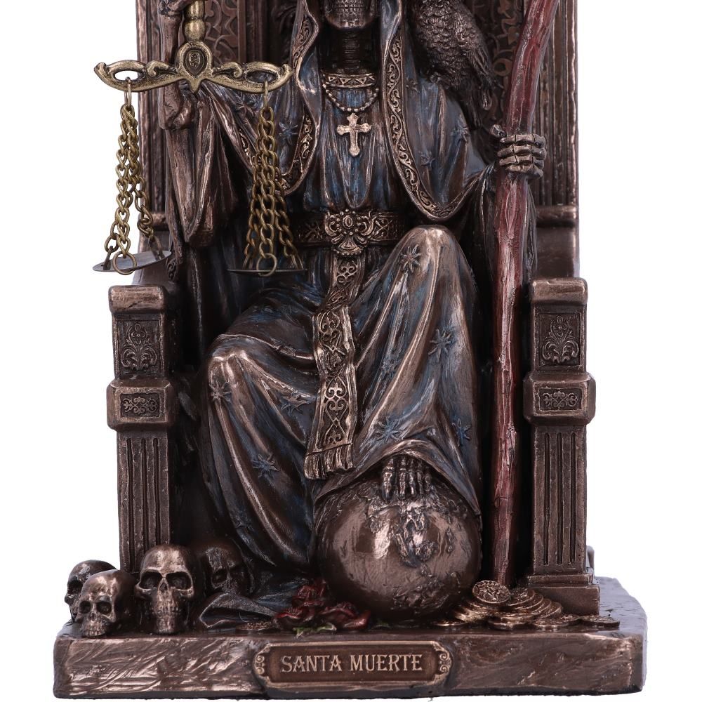 Santa Muertes Throne Bronze Figurine | Nemesis Now Wholesale Giftware